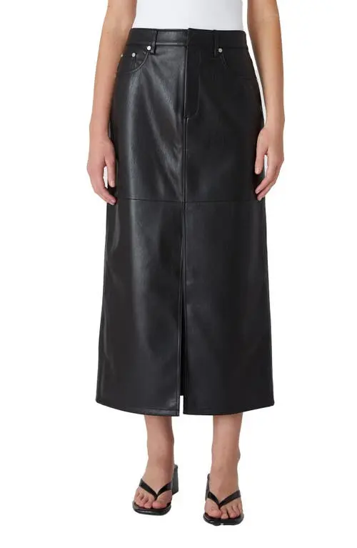 Blanknyc Faux Leather Midi Skirt - Done Deal