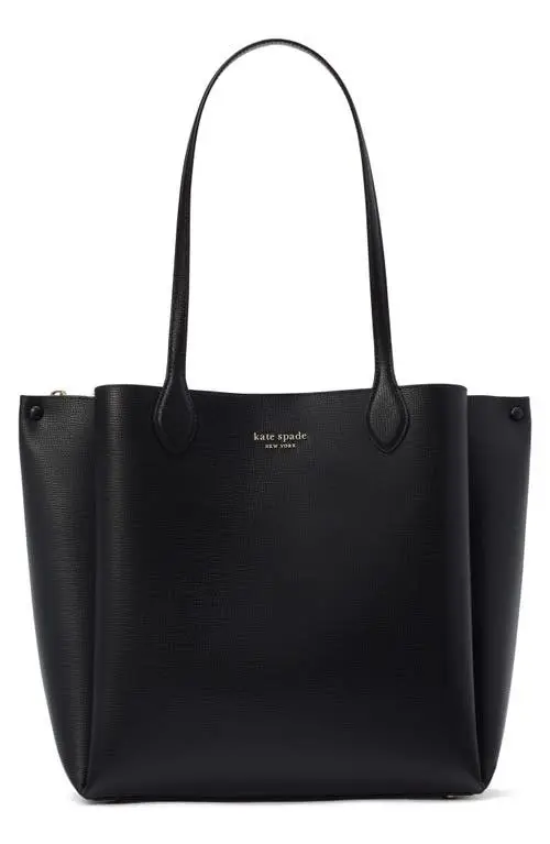Kate Spade New York Large Leather Tote - Black