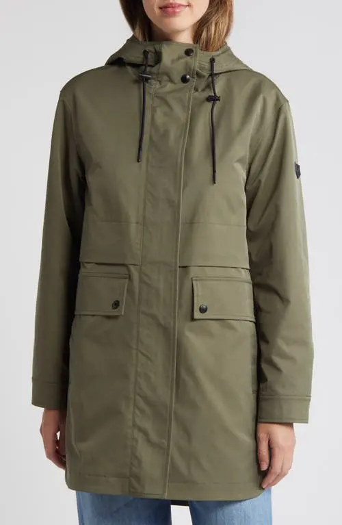 Sam Edelman Hooded Jacket - Loden