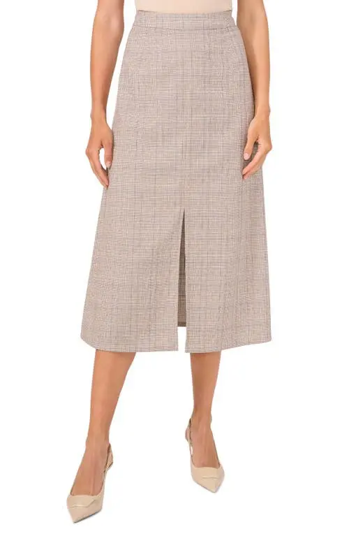 Halogen Glen Plaid Midi Skirt
