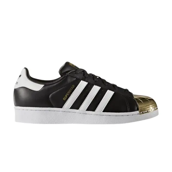Adidas Superstar Metal Toe Sneakers - Black