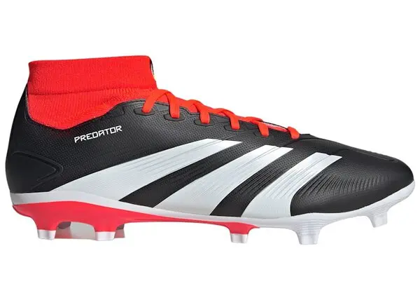 Adidas Predator 24 League Fg - Core Black/cloud White/solar Red