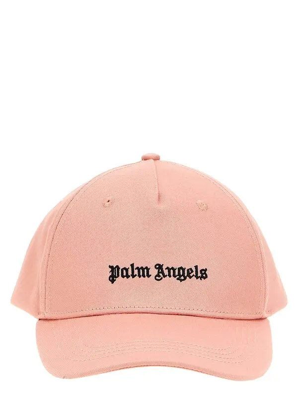 Authentic palm Angel Classic Embroidered Logo Cap Pink And White PMLB10AS25FAB001_323C_0.jpg main image 4