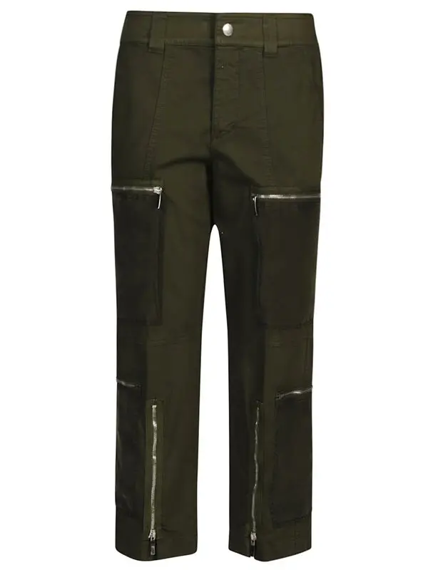 Seafarer Delta Zipped Trousers - Green