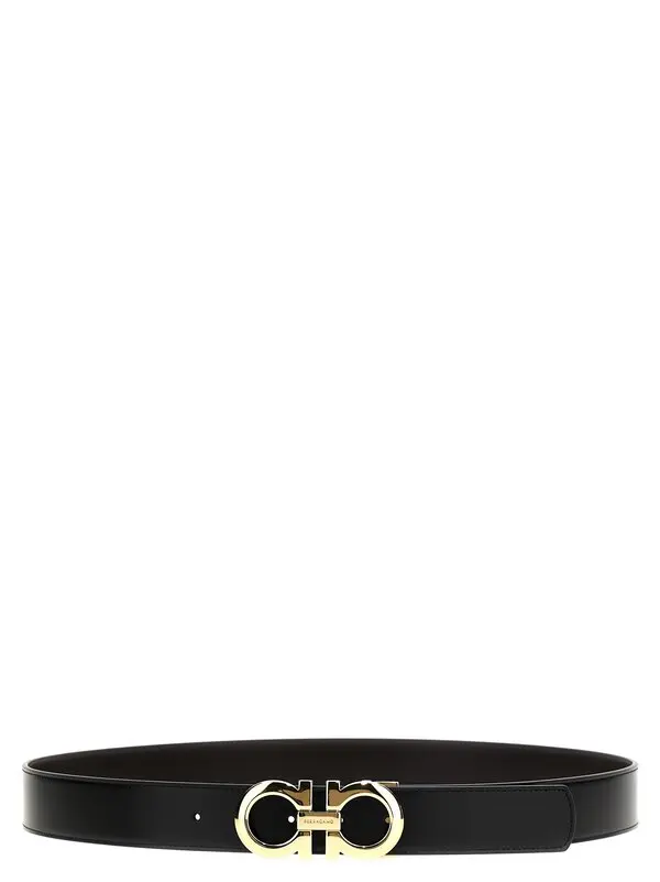 FERRAGAMO Gancini Reversible Belt - Multicolor