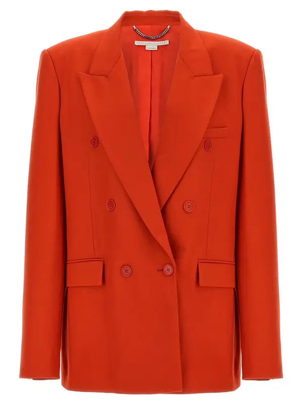 Stella McCartney Double-breasted Wool Blazer