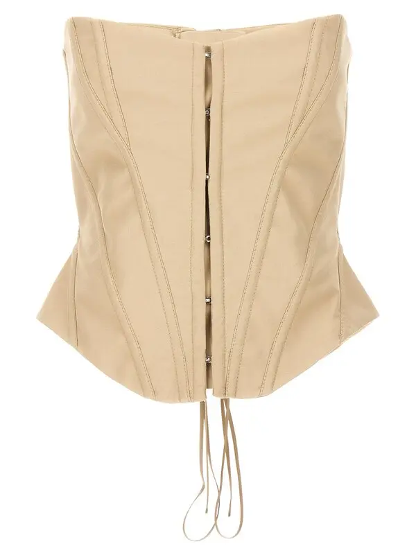 Stella McCartney Shaped Corset Top - Beige