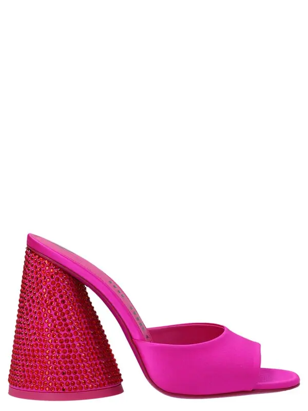 Attico Luz' Mules - Fuchsia