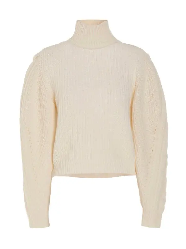 MIXIK Monique Sweater - White