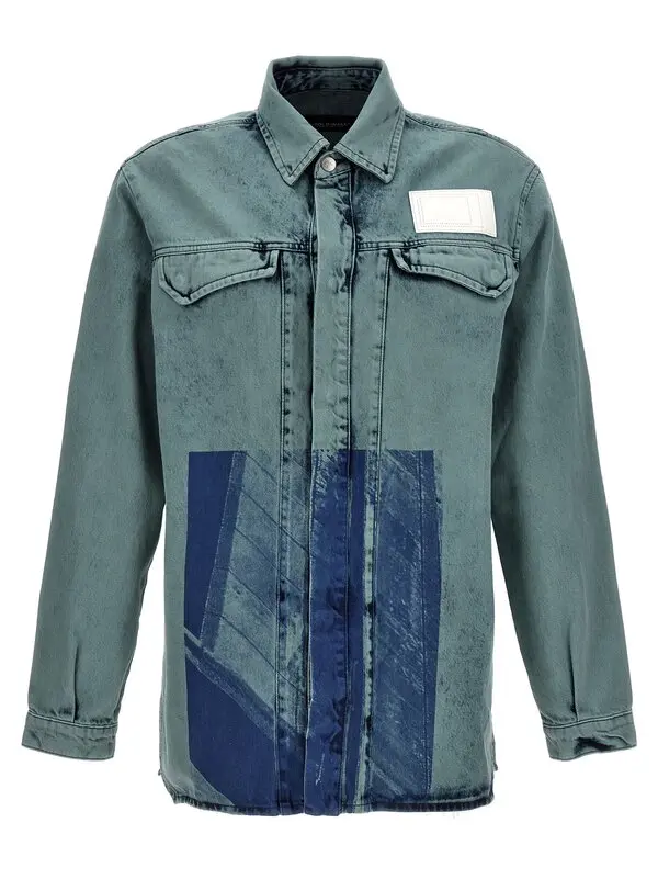 A COLD WALL* Bleached Overdyed' Shirt