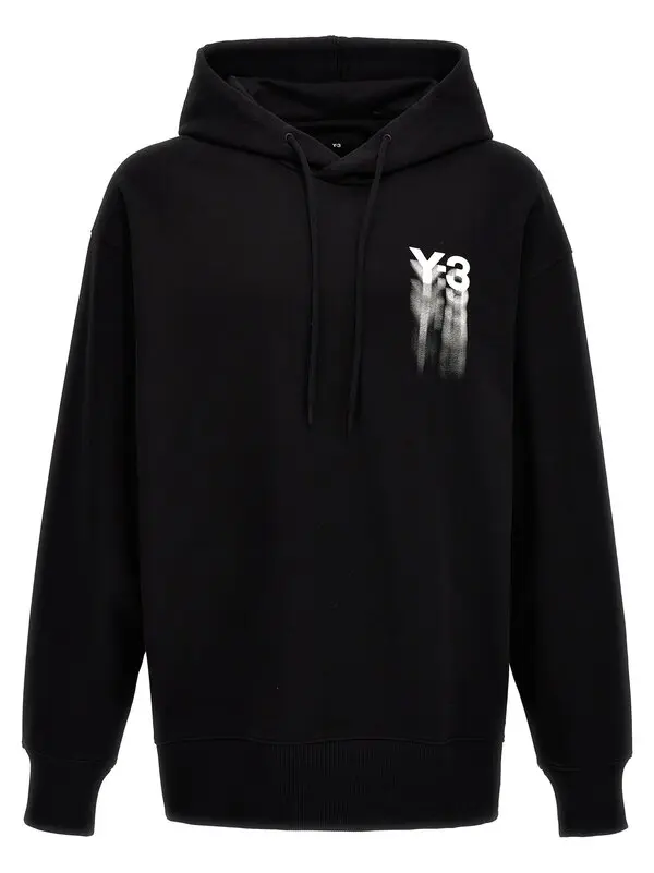 トップス Y-3 U GFX HOODIE JN4882] adidas Y-3 U GFX Hoodie (Black) – The Darkside Initiative