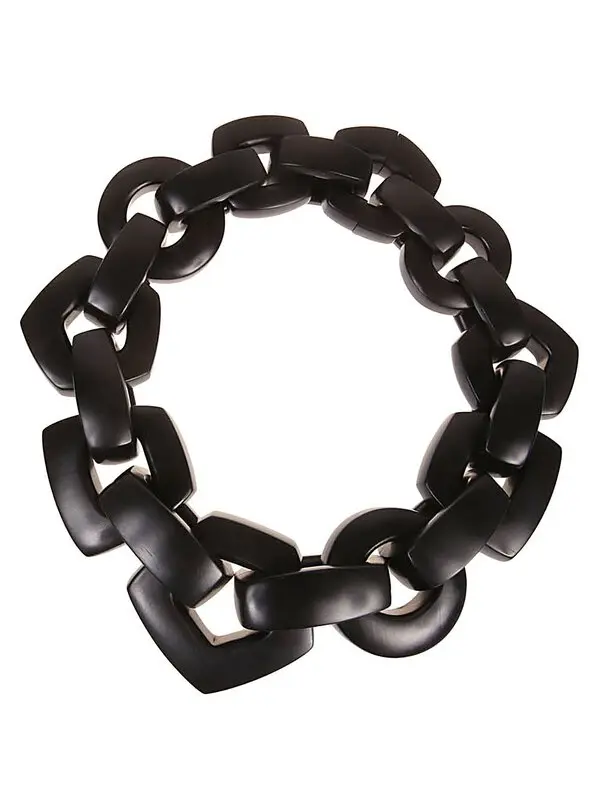MONIES Canto Chain Necklace - Black