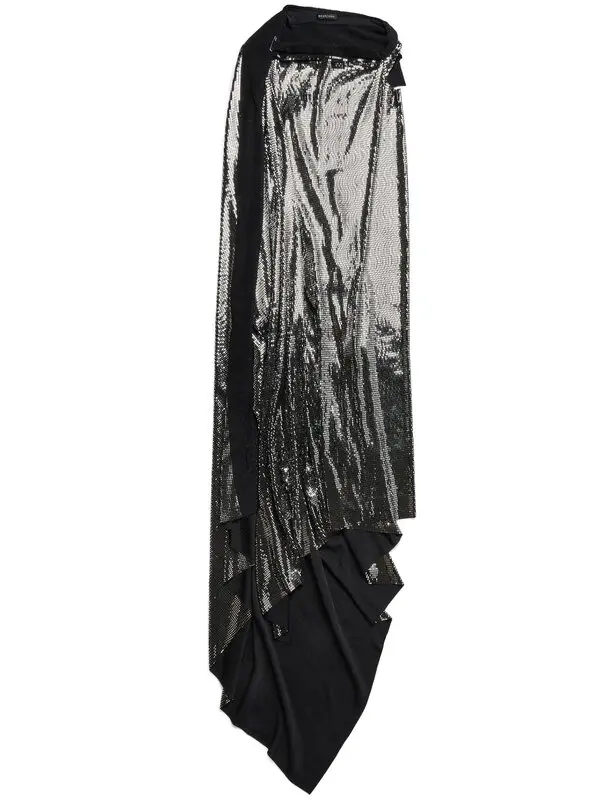 Balenciaga Metallic Effect Midi Gown