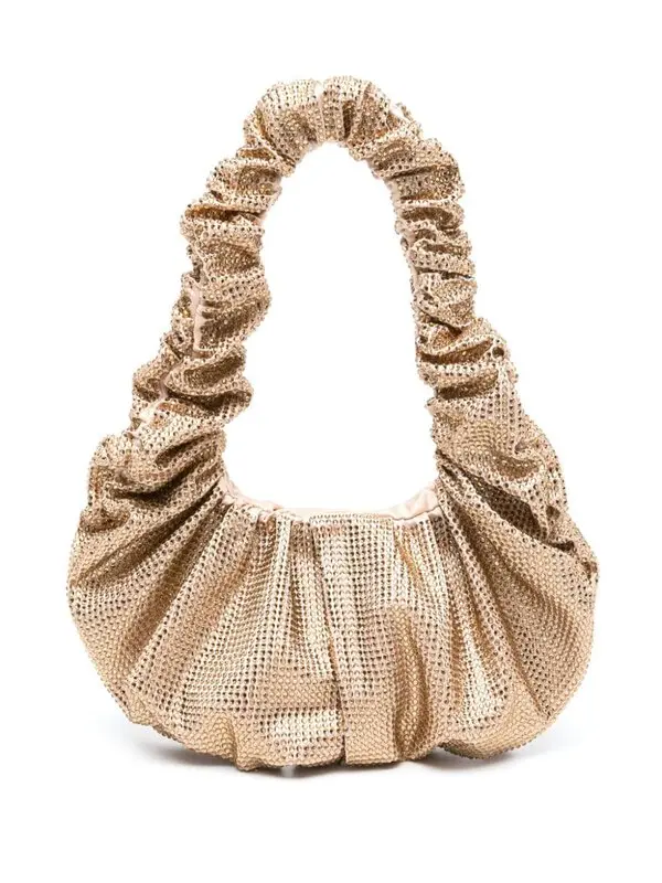 Giuseppe Di Morabito Crystal Embellished Handbag - Golden