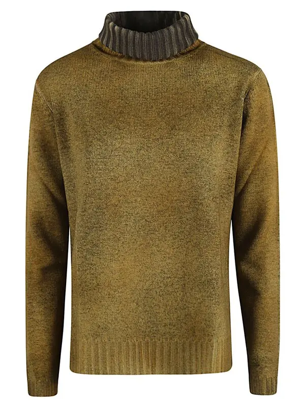ALESSANDRO ASTE Wool And Cashmere Blend Turtleneck Sweater