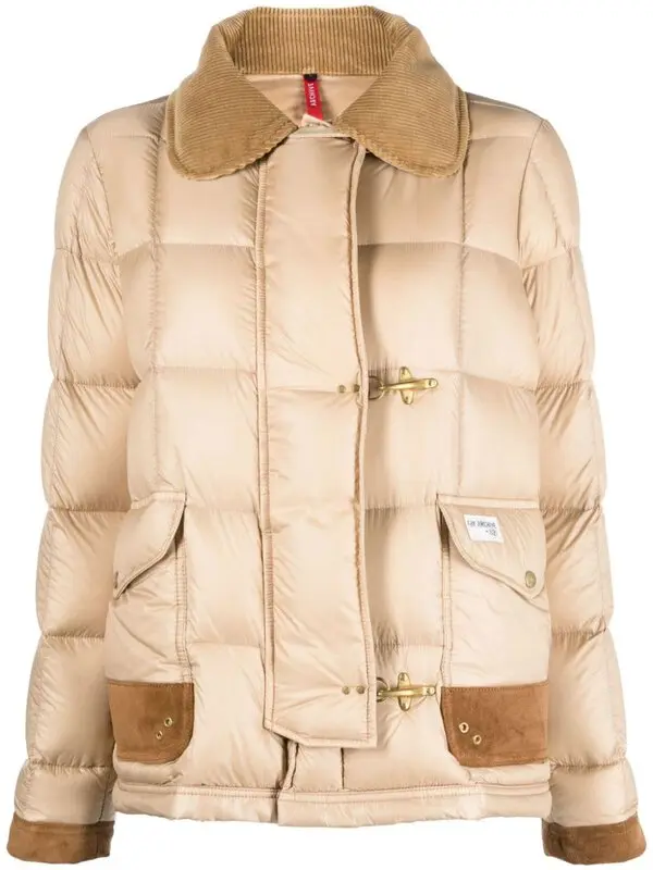FAY Nylon Down Jacket - Beige