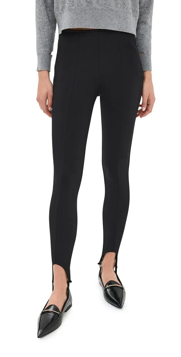 Tibi Compact Ultra Stretch Knit Stirrup Leggings