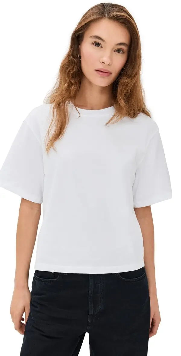 AGOLDE Sulma Tee - White