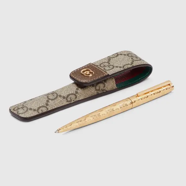 Gucci Pen With Double G Case