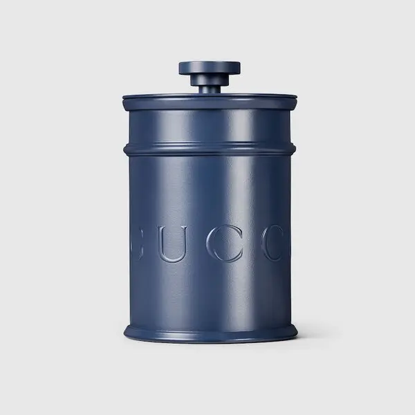 Gucci Velvet Patchouli, Mini Basket Candle - Blue