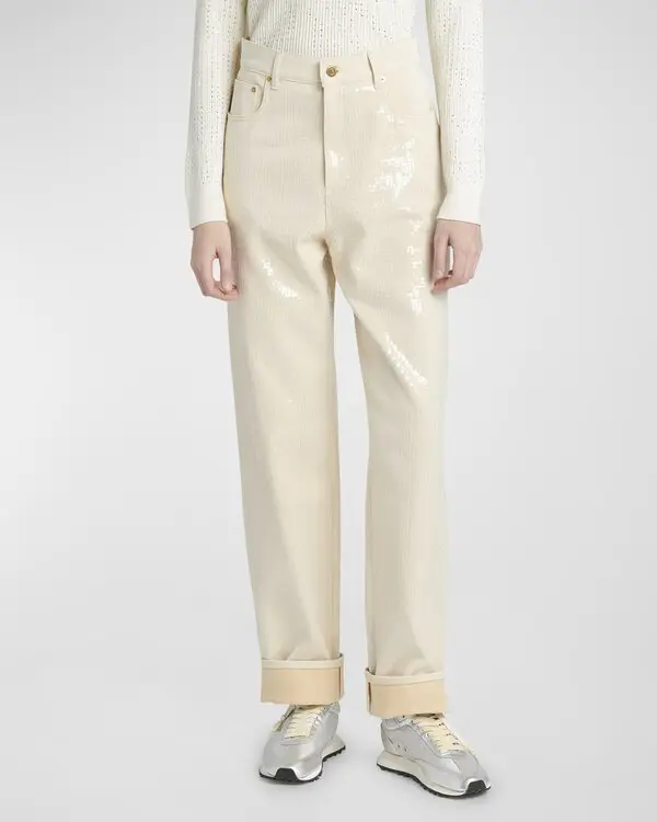 Golden Goose Journey Kim Straight Leg Jeans