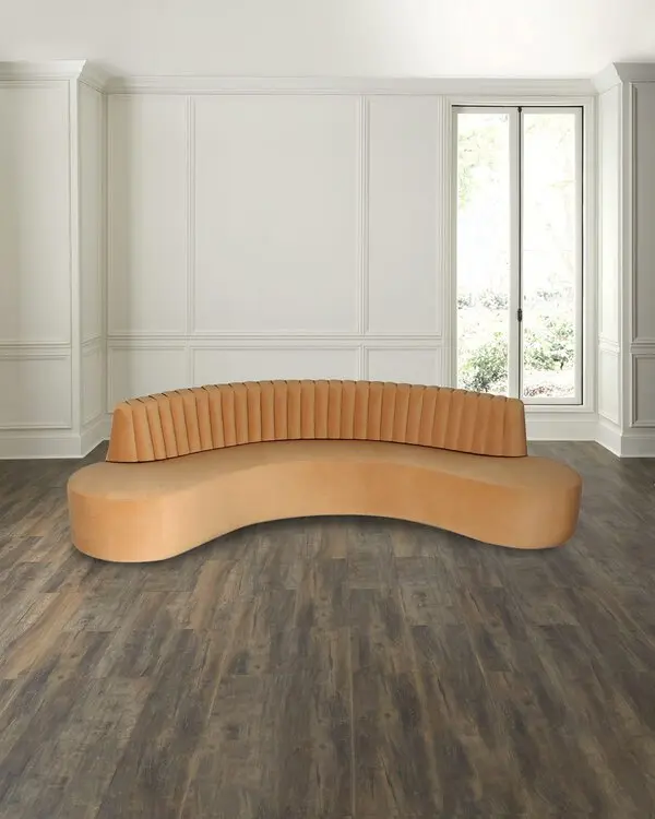 PENINSULA HOME COLLECTION Kayla Velvet Sofa, 135