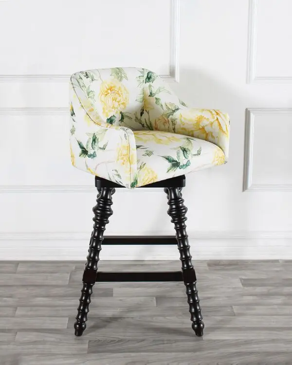 PENINSULA HOME COLLECTION Loren Swivel 30" Bar Stool