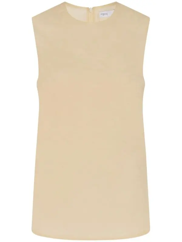 Rosetta Getty Sleeveless Tank Top - Neutrals