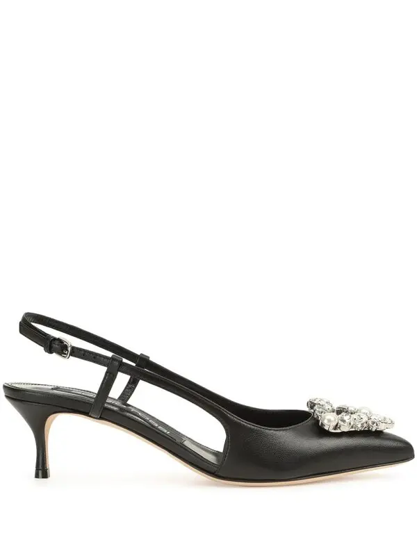 SERGIO ROSSI Godiva Precious Pumps - Black