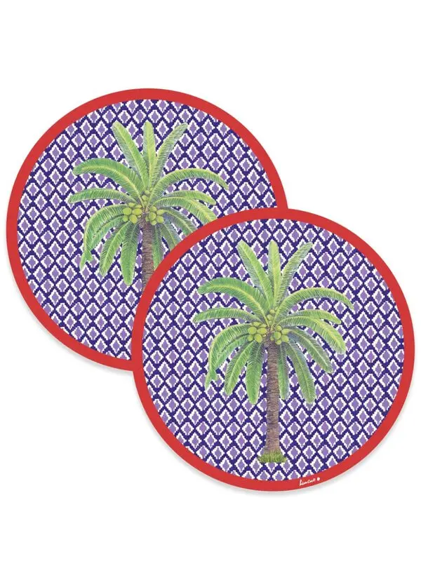 LISA CORTI Hima Palma Circular Place Mats
