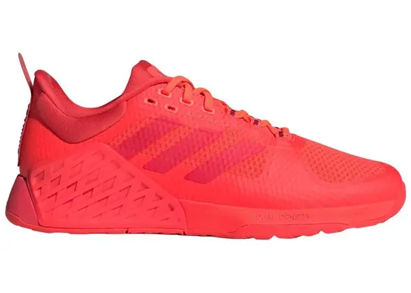 Adidas Dropset 2 Lace-up Sneakers - Solar Red/bright Red/shadow Red