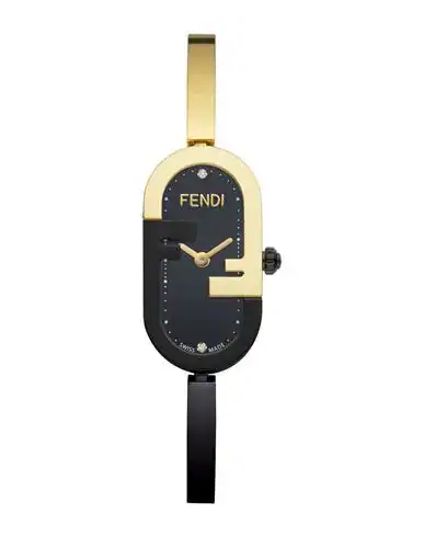 Fendi O'Lock Diamond Watch Wrist Watch Multicolored Stainless