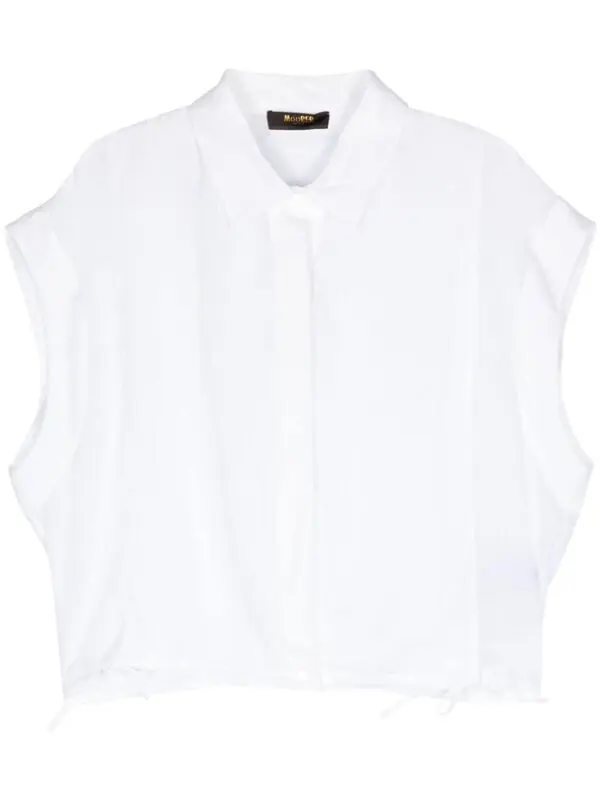 MOORER Jessy-lhr Ramie Blouse
