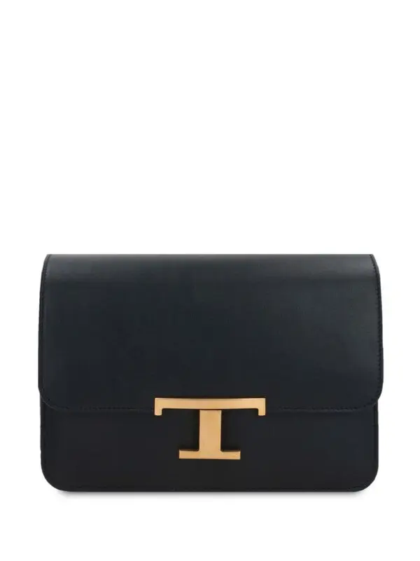 TOD'S T Timeless Mini Crossbody Bag - Black