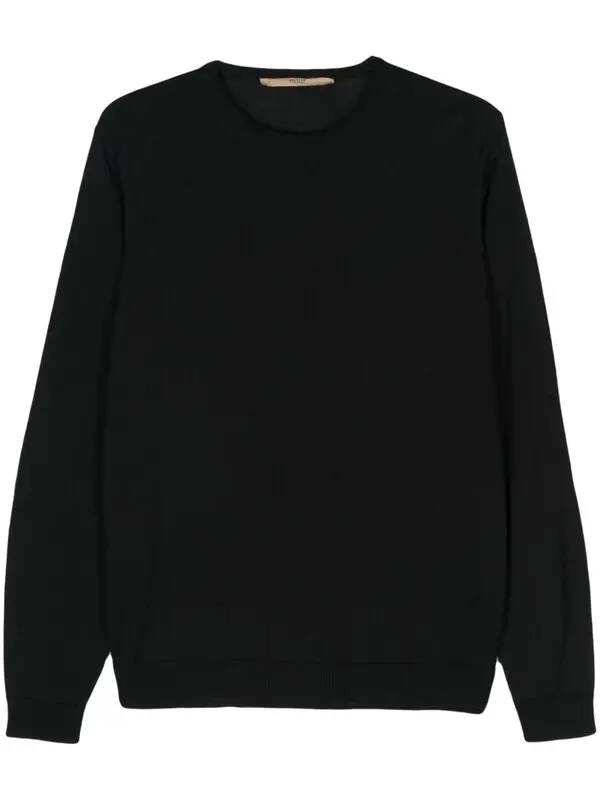NUUR Merino Wool Jumper - Black