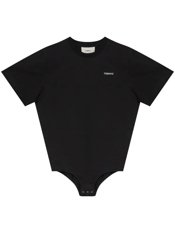 Coperni Logo-print Bodysuit - White