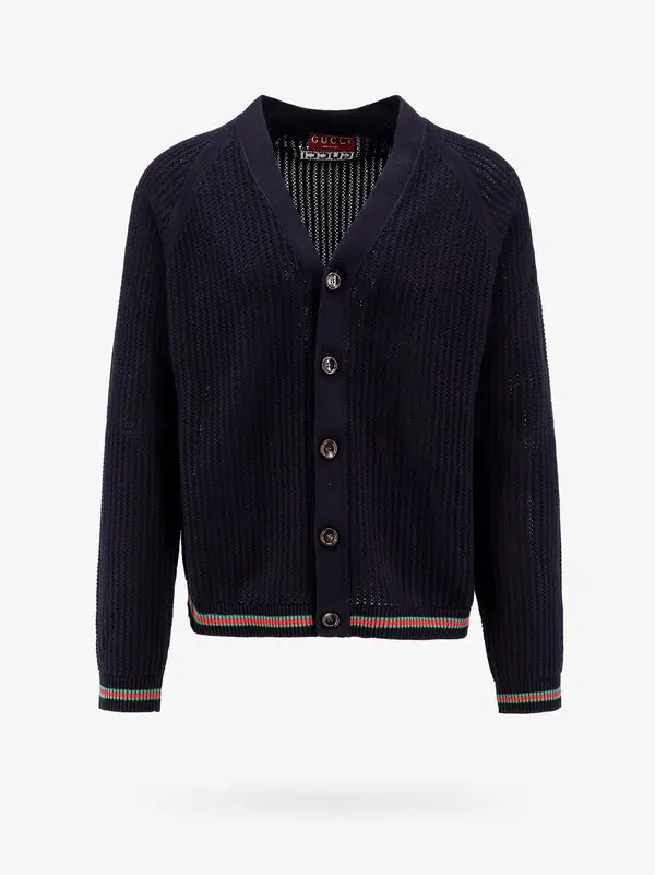 Gucci Cardigan - Blue | Editorialist