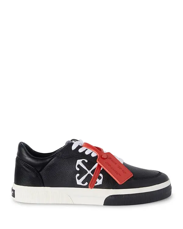 Off-White Low Top Vulcanized Sneakers