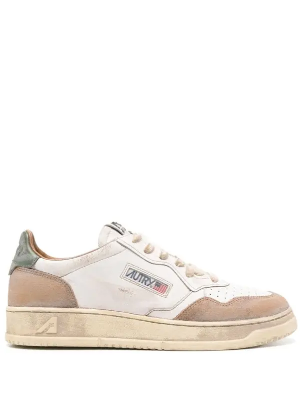 AUTRY Medalist Leather Sneakers - White
