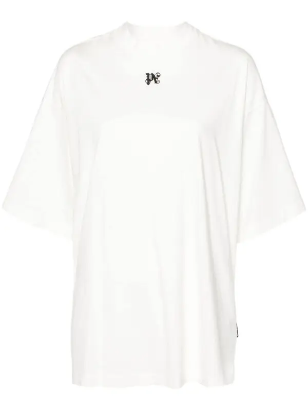 Palm Angels Wings-print T-shirt - White