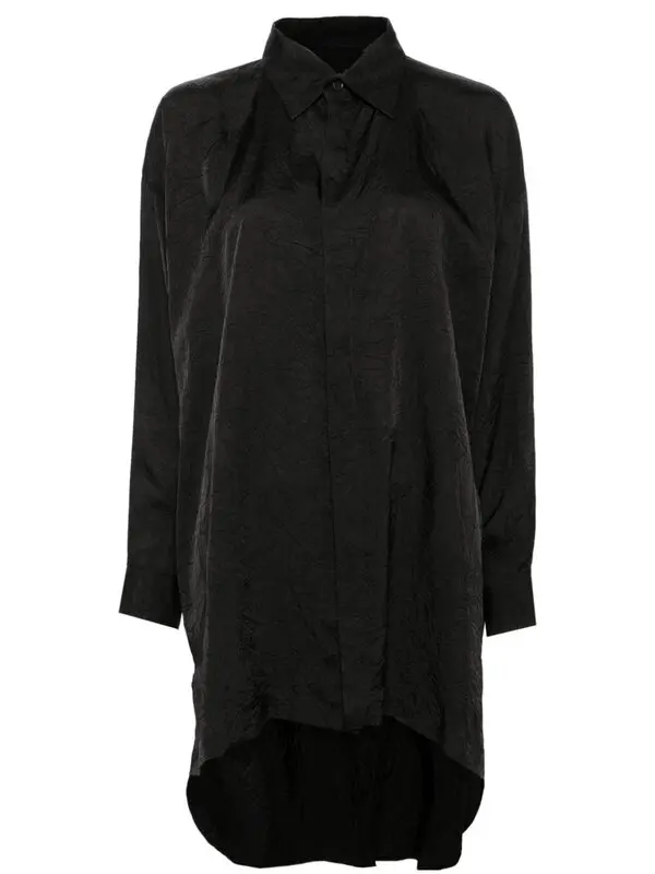 Yohji Yamamoto Creased Button-down Shirt