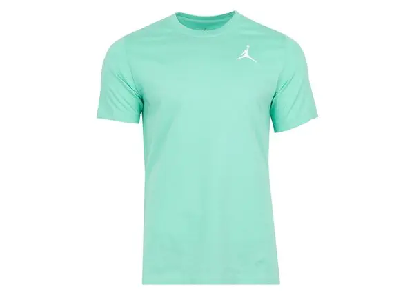 JORDAN Jumpman Short Sleeve T-shirt - Emerald Rise/white
