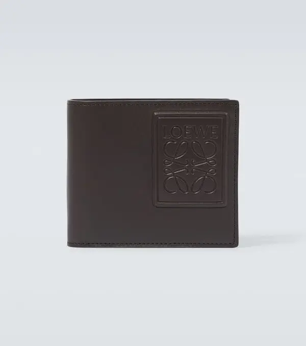 Loewe Anagram Leather Bifold Wallet