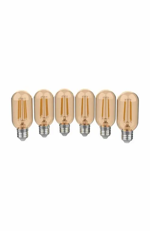 JONATHAN Y Industrial Non-dimmable T45-4w Led Edison Bulbs With E26 Base, 80+ Cri, Warm White 2700k, 350 Lumens