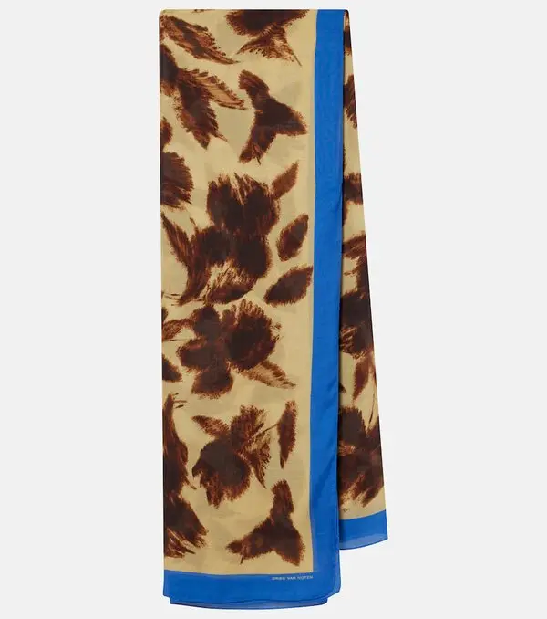 Dries Van Noten Printed Scarf