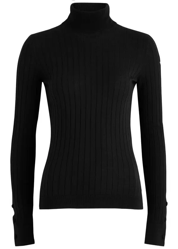 Moncler Ribbed Wool-blend Top