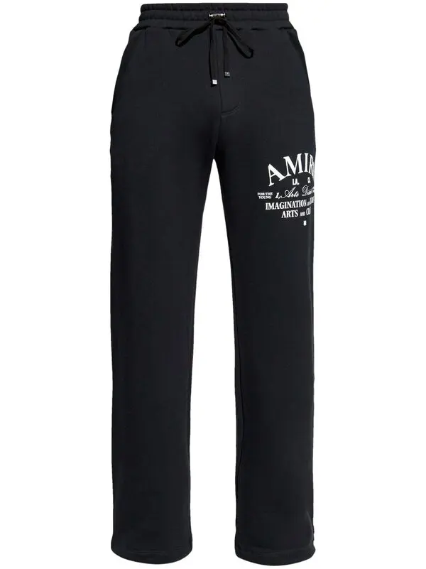 Amiri Logo-print Cotton Track Pants