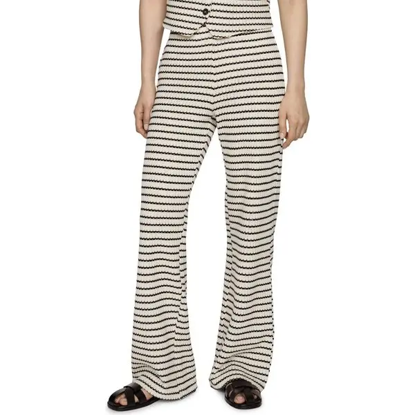 Mango Nita Knit Straight Leg Pants