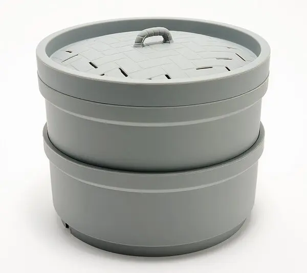 KITCHEN INNOVATIONS Double Layer Silicone Steamer
