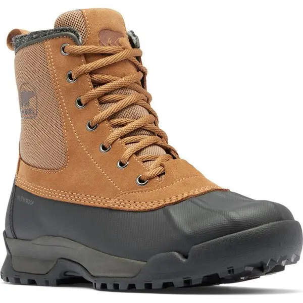 Sorel Buxton Lite Waterproof Boots - Elk/ Black